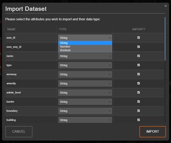 Import & Customise Datasets