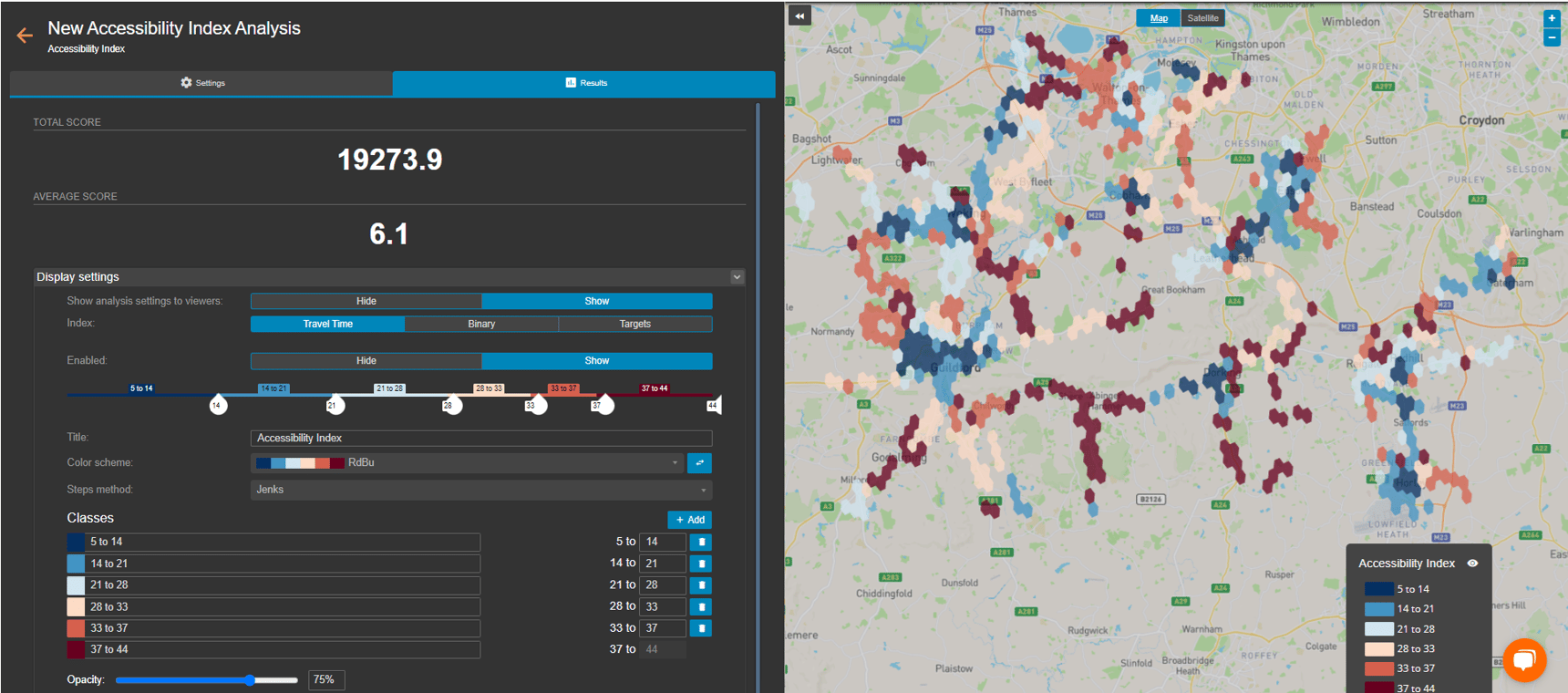 Podaris:Insight Accessibility Index Type